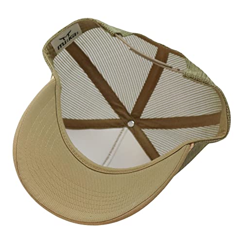 Muka Foam Front Rope Trucker Hats Women Men Streetwear Smiley Face Trucker Hat Mesh Back Baseball Cap Adjustable Snapback (Heart Breaker (Khaki))