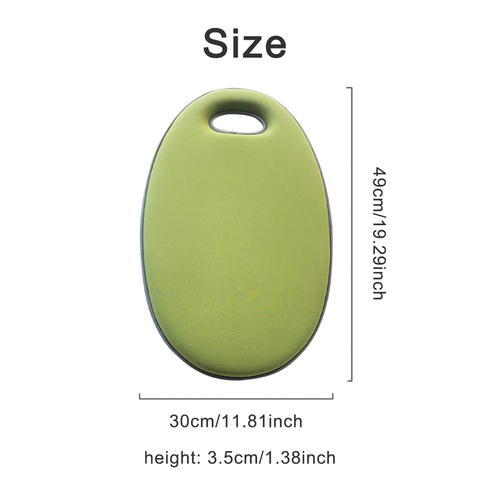 Kneeling Pad, Memory Foam Knee Cushion Soft Garden Kneeler Portable Kneeling Mat with Handle for Long Gardening Hours, Workout