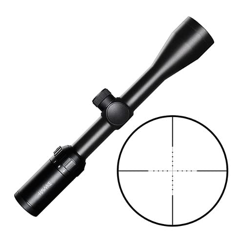 HAWKE Vantage 3-9X40 Mil Dot Riflescope and Hawke 2-Pc Medium Weaver Rings Kit