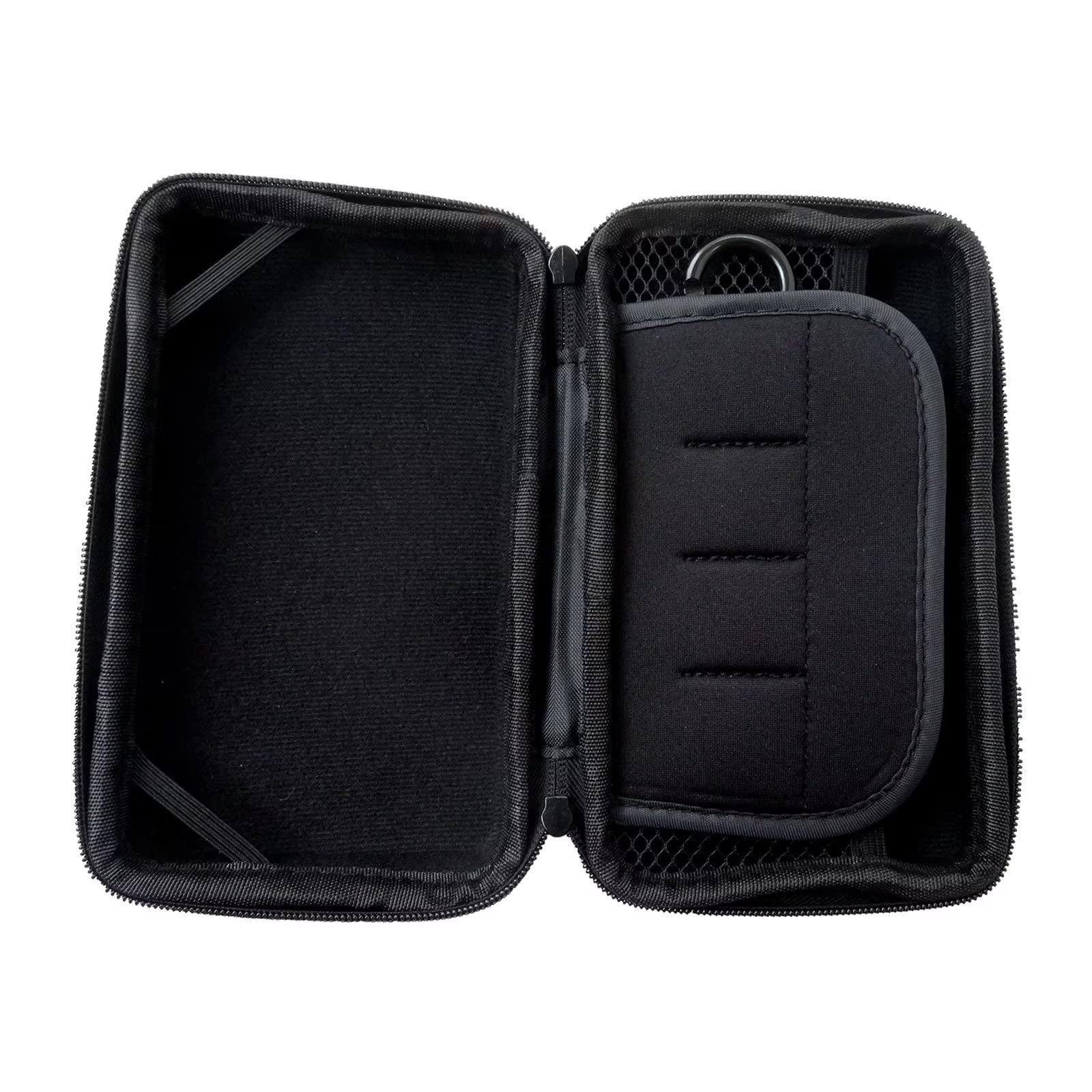 NGHTMRE Black Skin Carry Hard Case Bag Pouch 18.5 x 11 x 4.5 cm for Nintendo 3DS XL /3DS LL /3DS XL