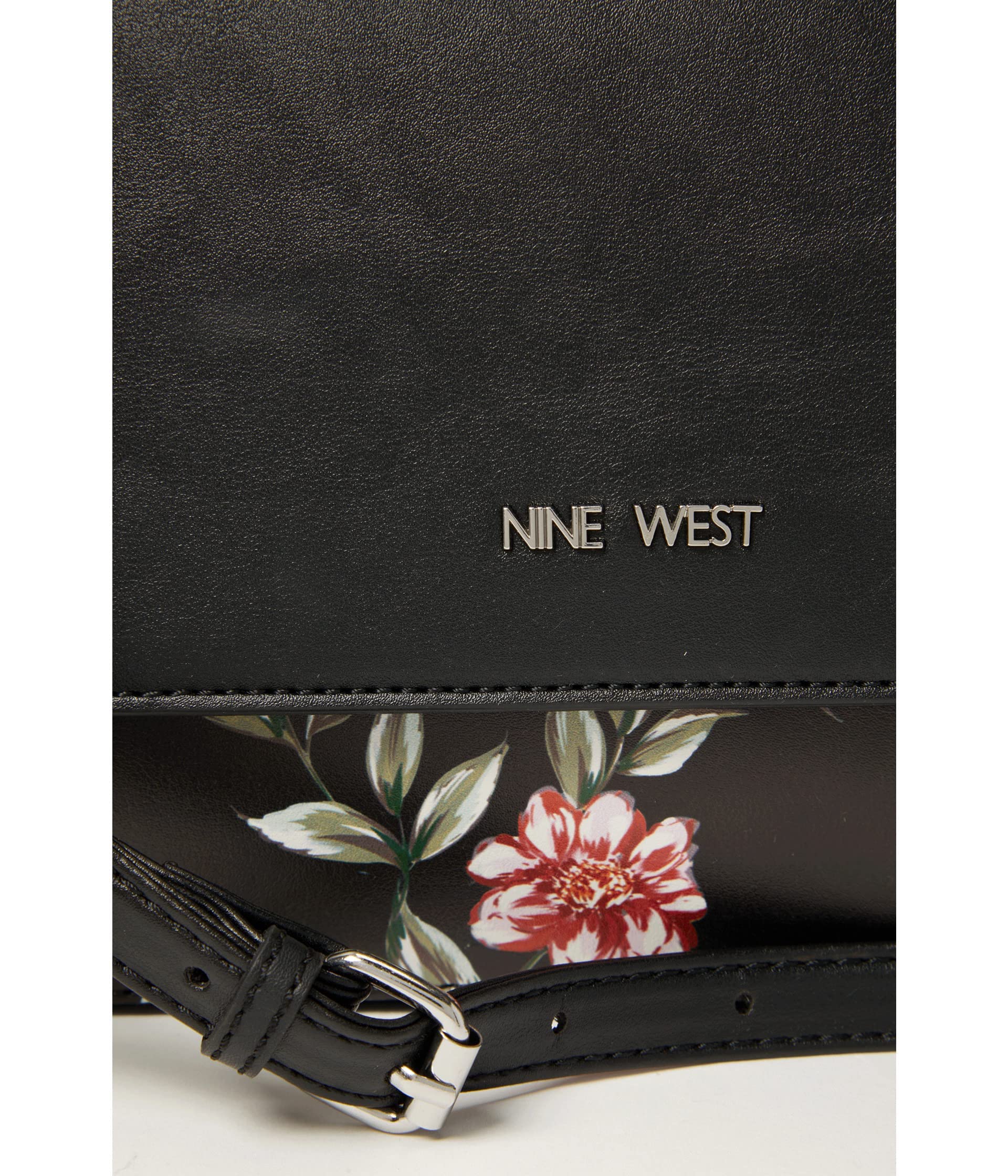 Nine West Calandra Mini Flap Crossbody Monterose Floral One Size