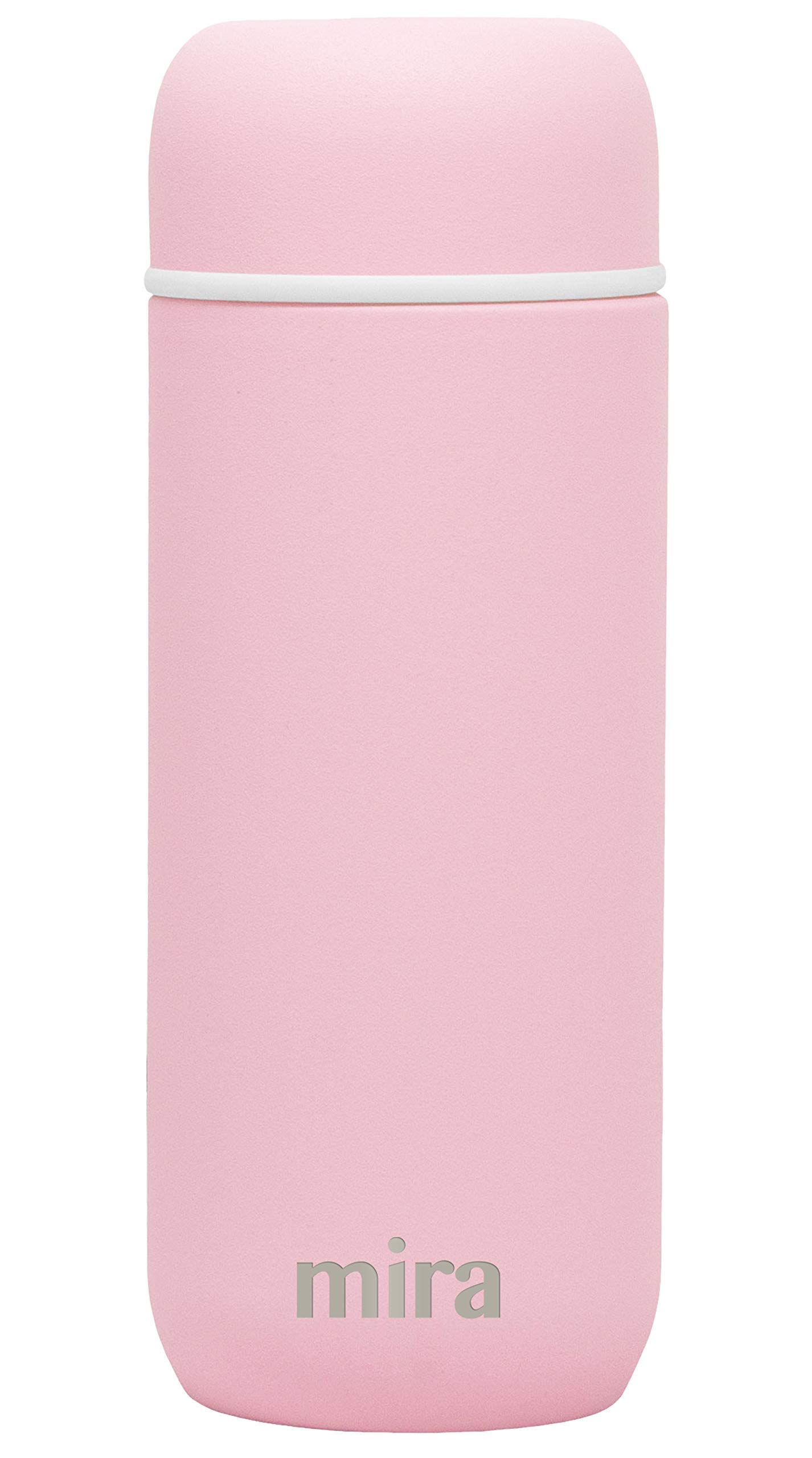 MIRA Kids Lunch Bundle with 7oz Insulated Bullet Flask (Taffy Pink) and 13.5oz Insulated Food Jar (Rose Pink)
