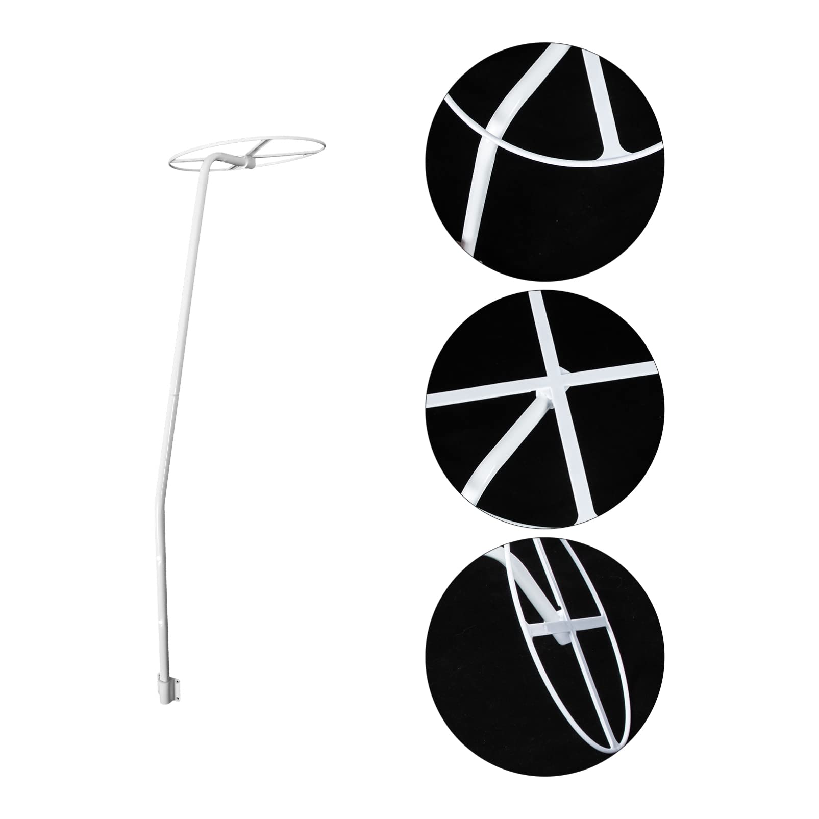 PATKAW 1 Set Net Rack Net Stand Holder Crib Canopy Bracket Clip- On Crib Canopy Holder Net Accessories
