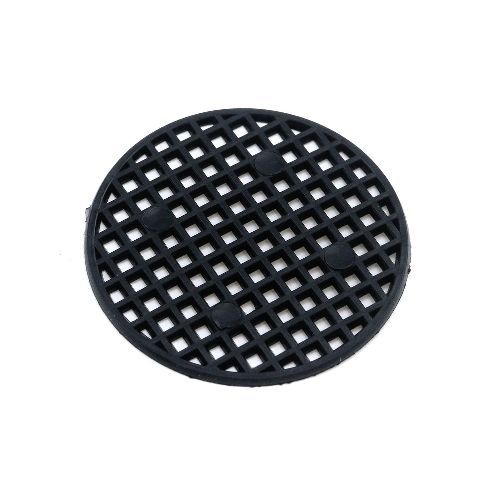 Risbay Flower Pot Hole Mesh Pad,40Pcs 2.17" Black Plastic Square/Round Flower Pot Hole Mesh Mat Plant Drainage Screens Gasket