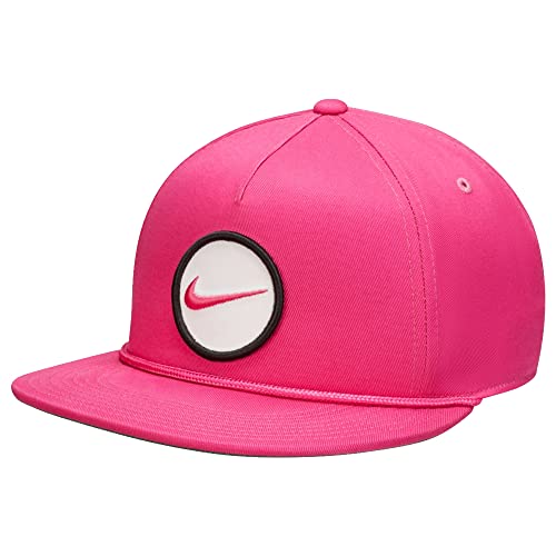 Nike Mens Retro 72 Golf True Snapback Rope Hat Hot Pink White Black DH 1343 367