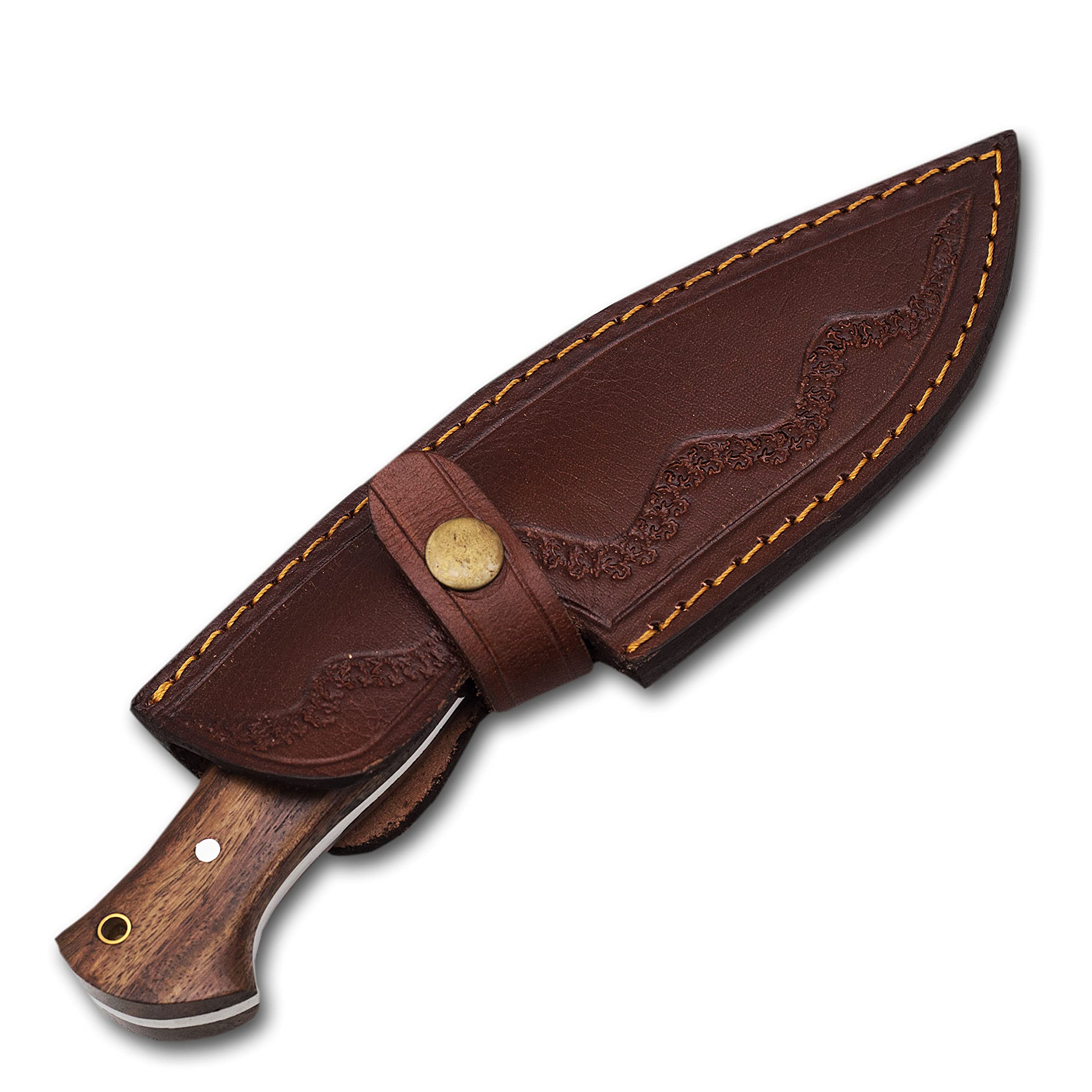 Medieval Supplies True Hand Forged 1095 High Carbon Steel Hunting Knife Camping Knife Bushcraft Knife Fixed Blade Knife With Leather Sheath