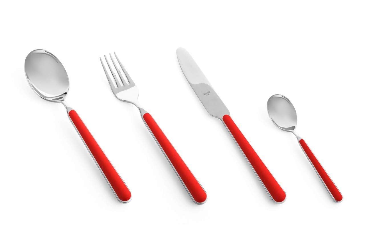 Mepra 10C722024 Fantasia Kitchen, [24 Piece Set], New Coral