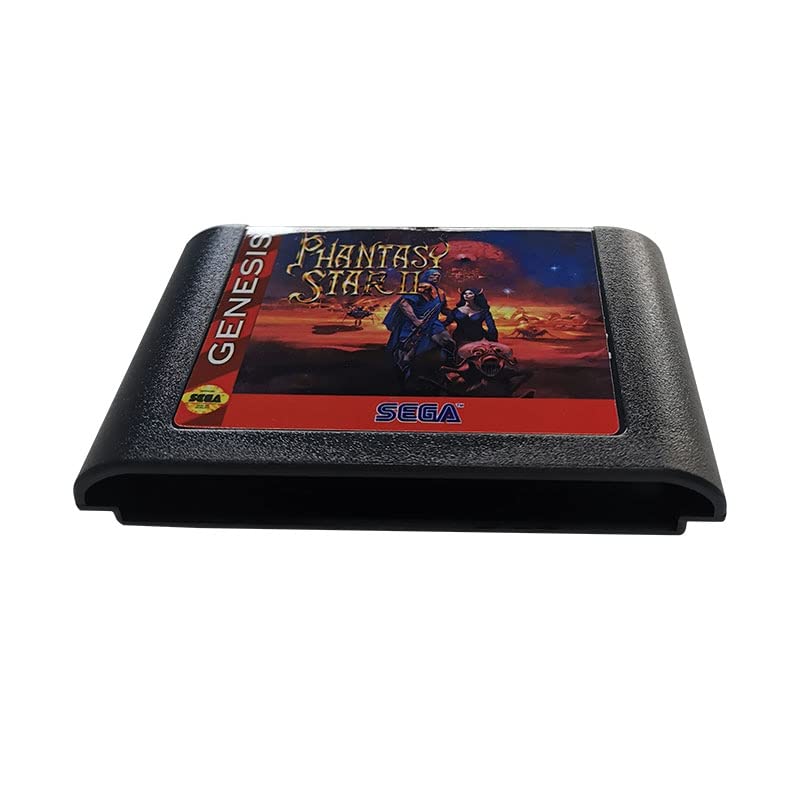 Phantasy Star II Video Game Card for S-e-g-a Megadrive Geneis Game Cartridge