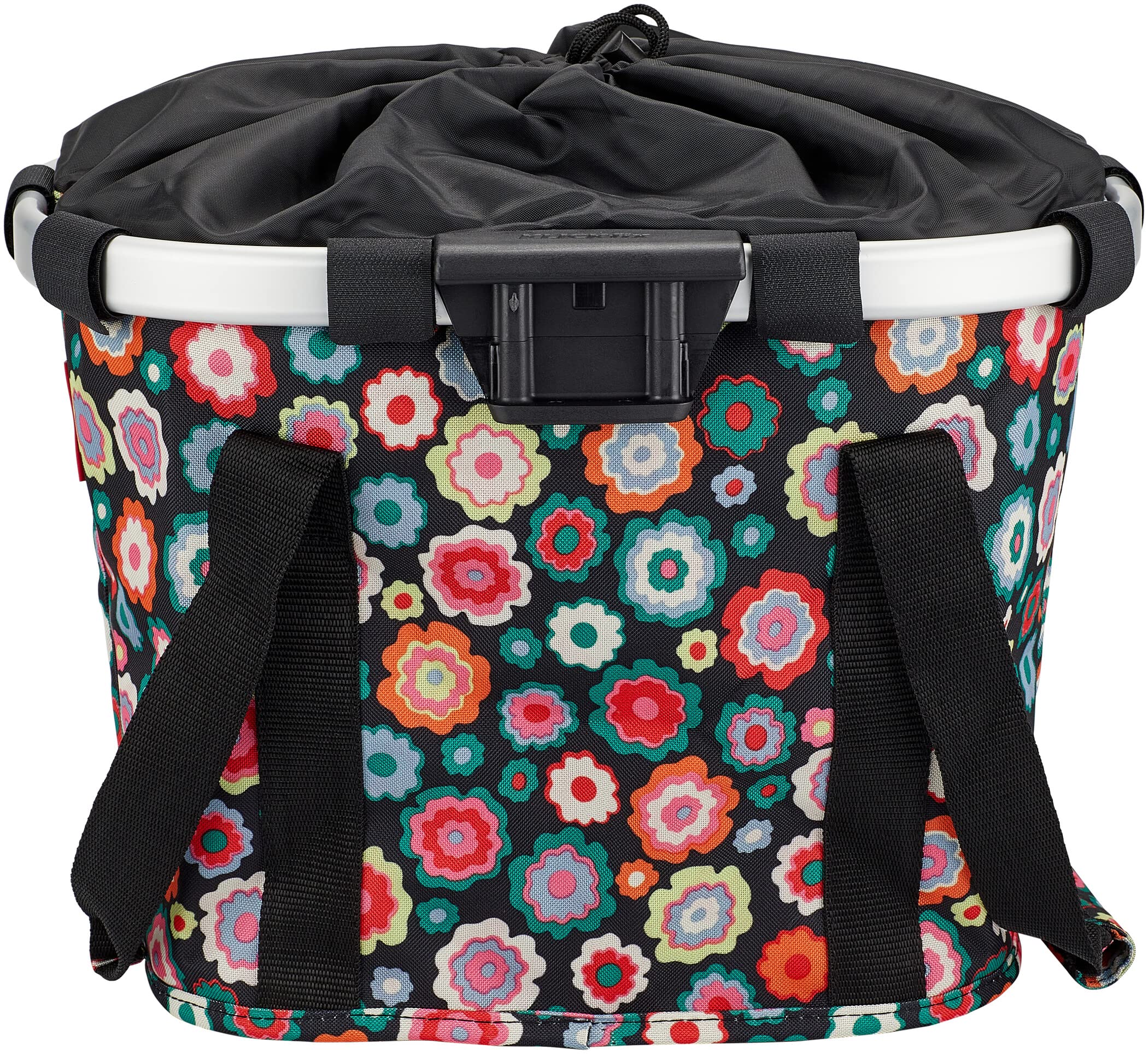 KlickFix Unisex โ Adult's Bikebasket Bicycle Basket, Diamonds Rouge, 15 litres
