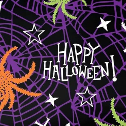 InterestPrint Halloween Pattern Gift Wrapping Paper Roll Christmas Retro Gift Wrapping Paper Holiday Party Gift 5 Pieces