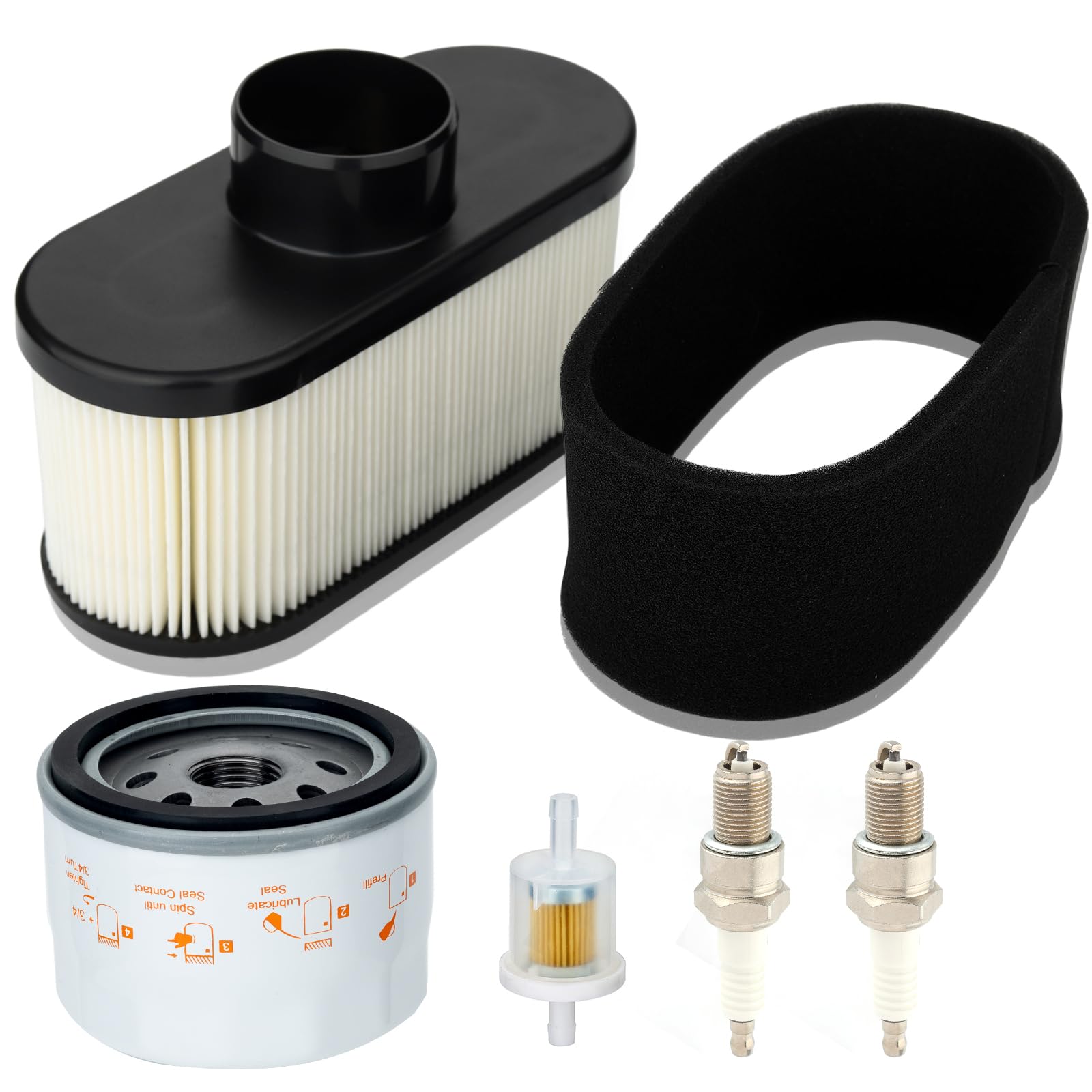 Panari FR691V FR730V FR651V Tune Up Kit Oil Filter Air Filter for Kawasaki FS481V FS541V FS651V FS691V FS730V Engine 11013-7049 11013-0752 11013-7047 49065-7007