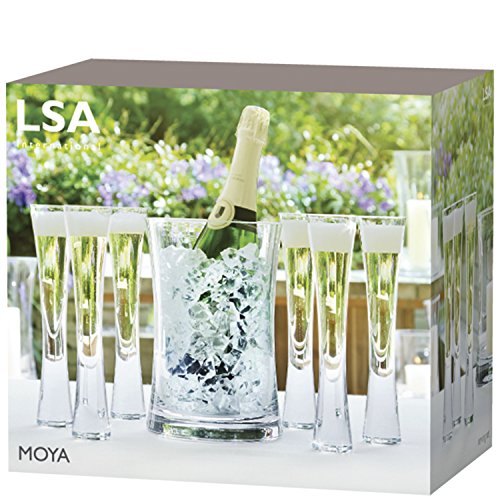 LSA International Moya Serving Set Clear, H10.7