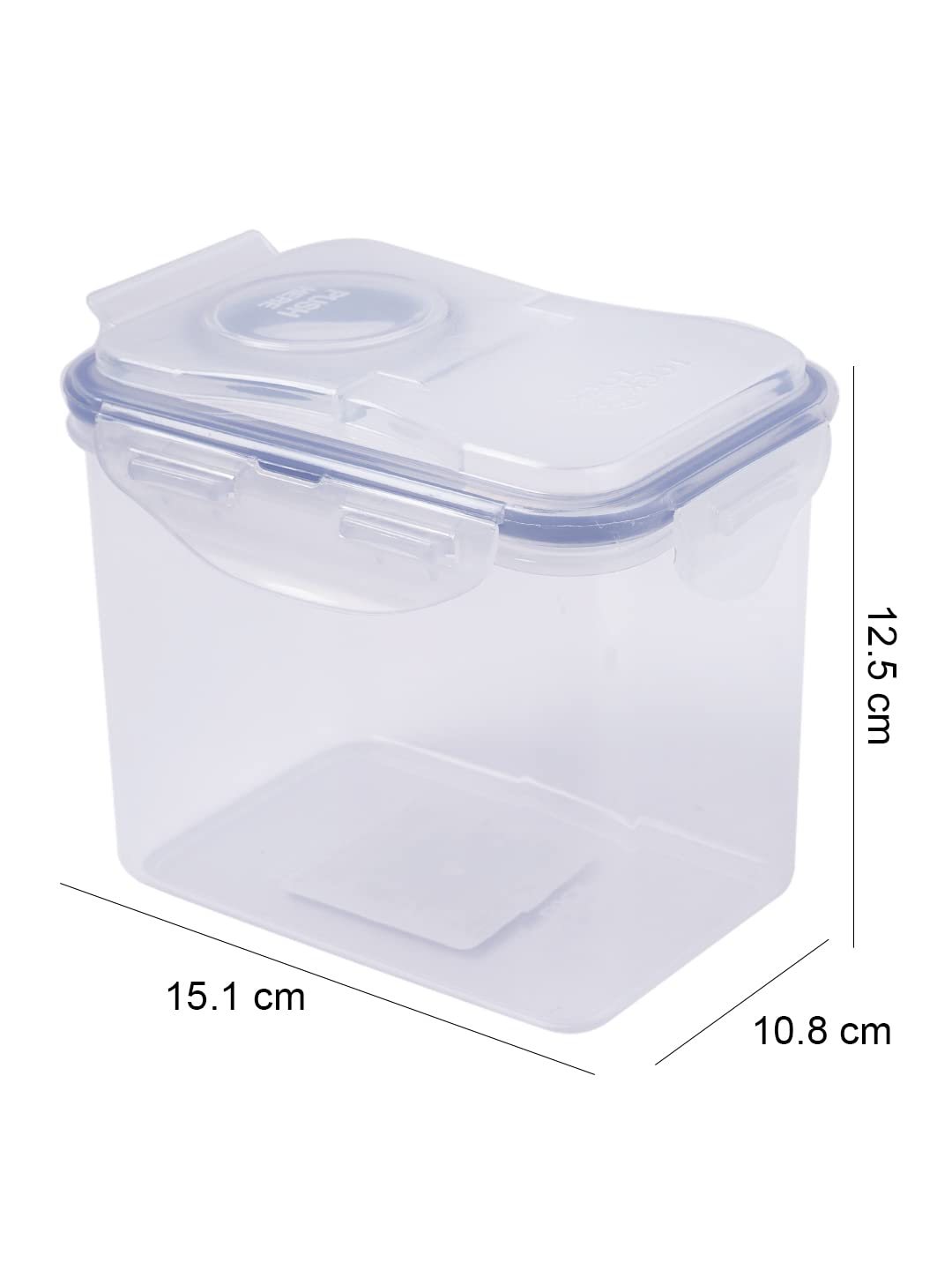 Lock&Lock 33.8-Fluid Ounce Rectangular Food Container with Flip Lid, Tall, 4.1-Cup