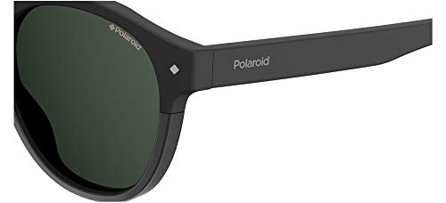 Polaroid Sunglasses unisex adult Pld6042/S Sunglasses, Black, 49 mm US