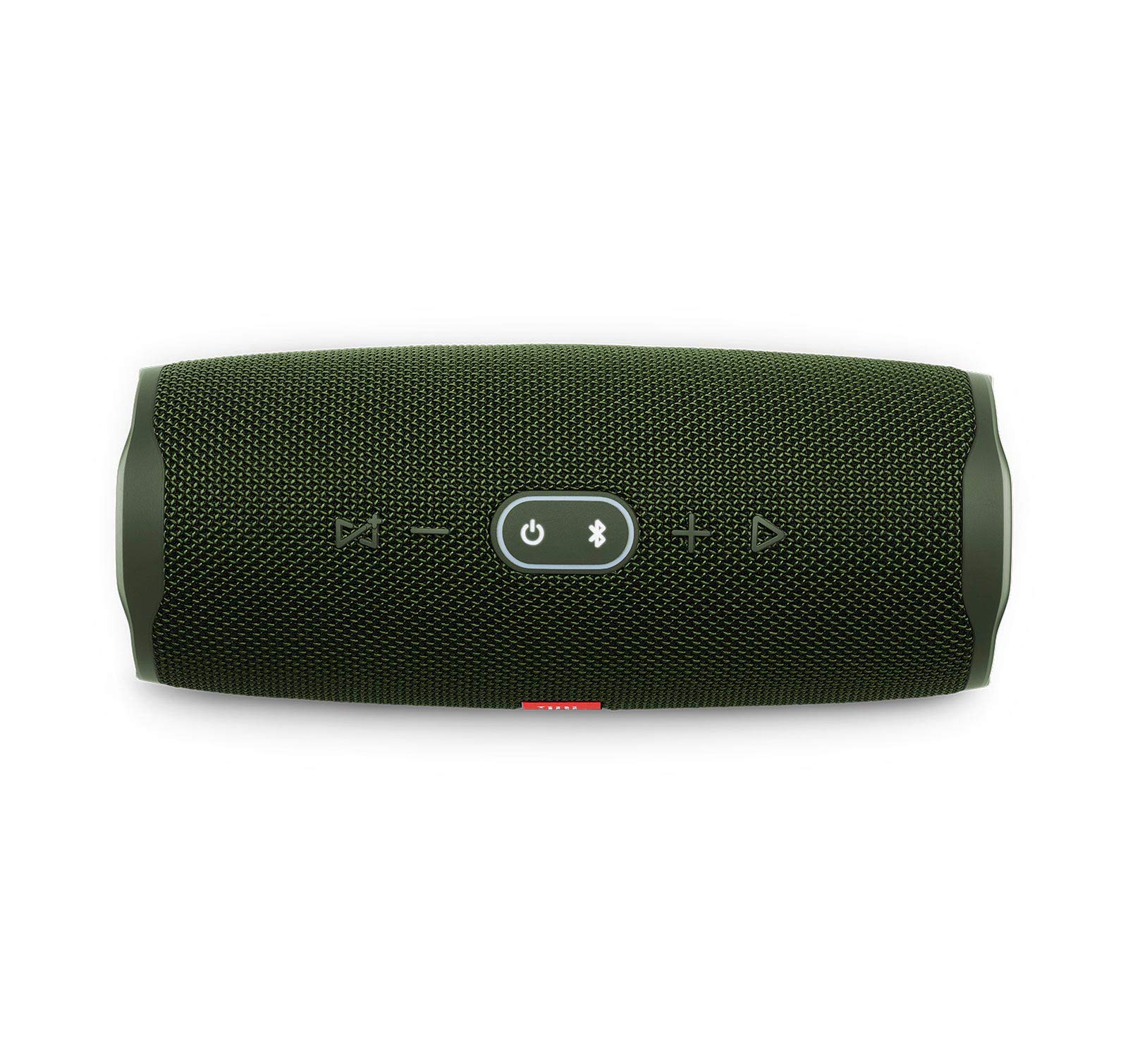 JBL Charge 4 Portable Waterproof Wireless Bluetooth Speaker Bundle with divvi! Charge 4 Protective Hardshell Case - Green
