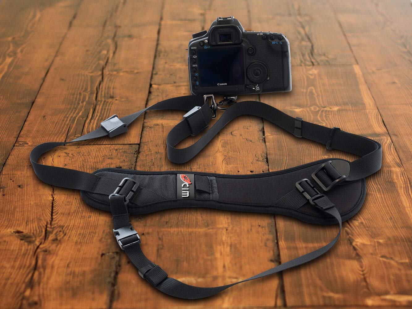 Ocim Camera Strap,Camera Sling Strap with Safety Tether, Adjustable and Comfortable Neck/Shoulder Belt for DSLR/SLR Camera (Compatible With Nikon, Canon, Sony) Universal Belt Women/Men
