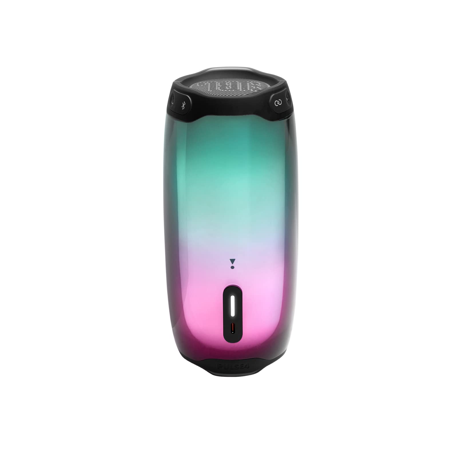 JBL Pulse 4 Waterproof Portable Bluetooth Speaker with 360 Color LED and gSport EVA Case (Black)