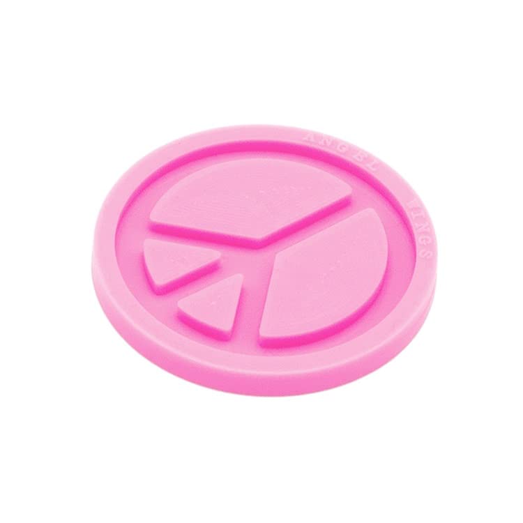 Shiny Peace Sign (NO HOLE) Silicone Mold, Peace Silicone Mold, Peace Fondant Mold,Peace Shape Silicone Mold,Peace Mold,Peace Resin Mold, Peace Mould, Peace Chocolate Mold, Peace Cake Mold,No Hole