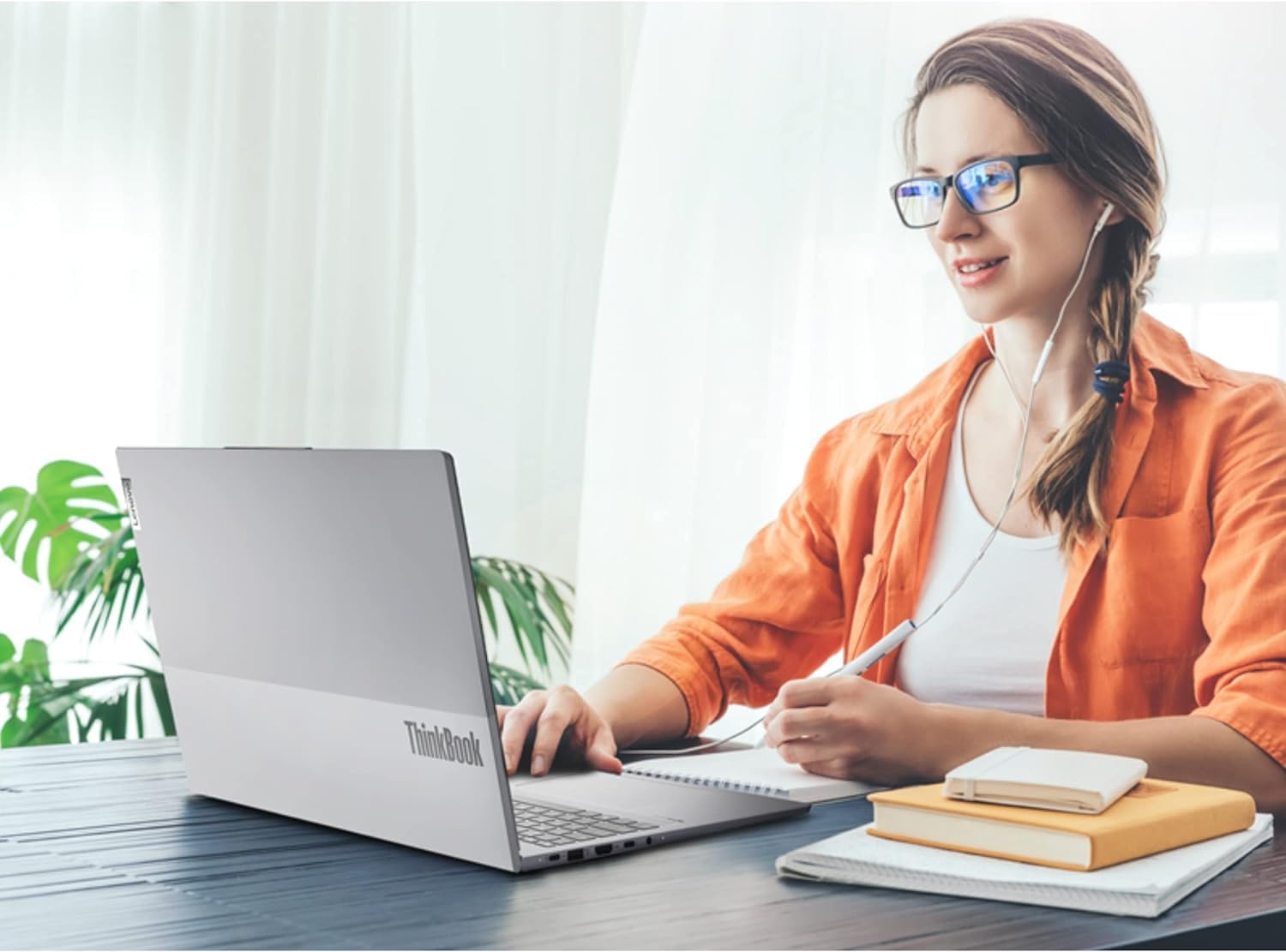 Lenovo ThinkBook 15 Gen 2 Business Laptop, 15.6" FHD Screen, Intel Core i3-1115G4, 8GB RAM, 256GB SSD, Webcam, HDMI, Fingerprint Reader, Wi-Fi 6, Windows 11 Pro, Grey