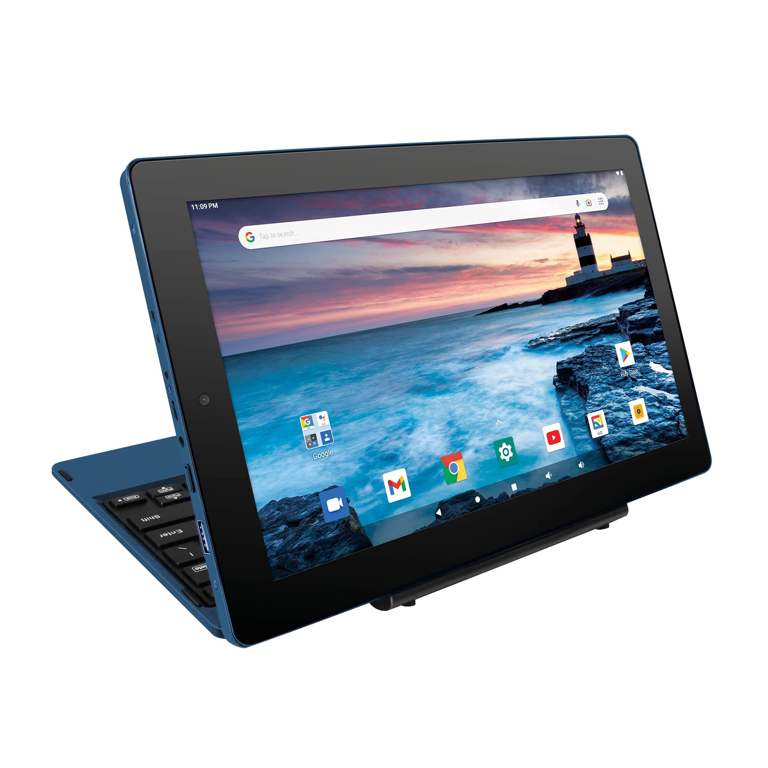 RCA Premier 11.6" Delta Pro 2 Android 10 Tablet with Keyboard (Navy Blue) (Renewed)