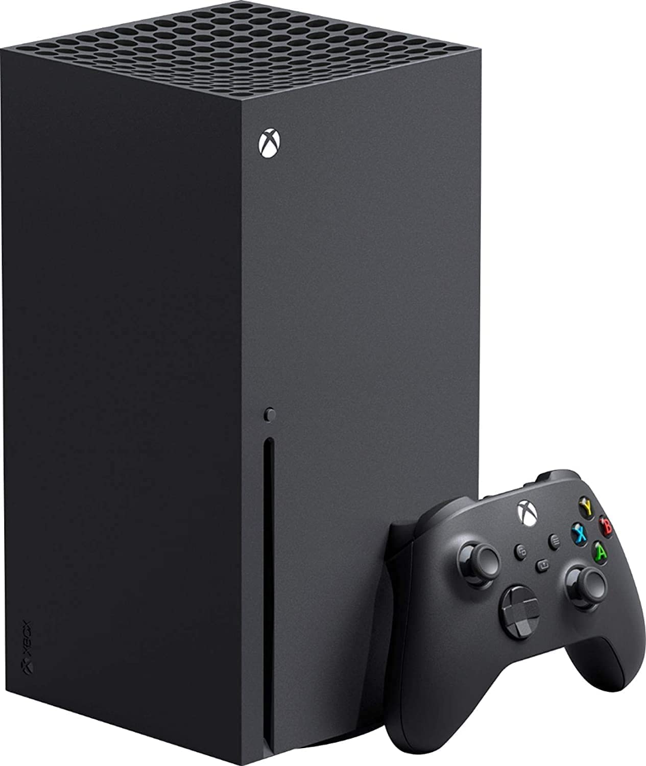 PURTCH Newest X-B.O.X. Series X_1TB SSD Console + ONE Black Wireless Controller, 16GB GDDR6 RAM, 4K UHD Blu-Ray, 8X Cores Zen 2 CPU Gaming, 8K HDR, WiFi, 2-Week Premium Support