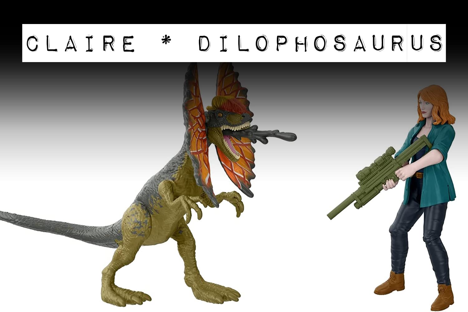 MOTIONRUSH Jurassic World Claire and Dilophosaurus Dinosaur Action Figure Pack Dino Kids Toy with Accessories Gift Bundle 2 My Outlet Mall Stickers