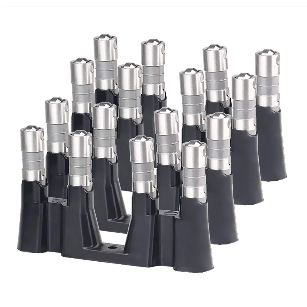 JDMON Compatible with New Hydraulic Roller Lifters Set of 16 and 4 Guide Trays Chevy LS1 LS2 LS3 LS6 LS7 LQ4 LQ9 LY5 LY6 LM7 4.8 5.3 5.7 6.0 GM Replace 12499225 HL124