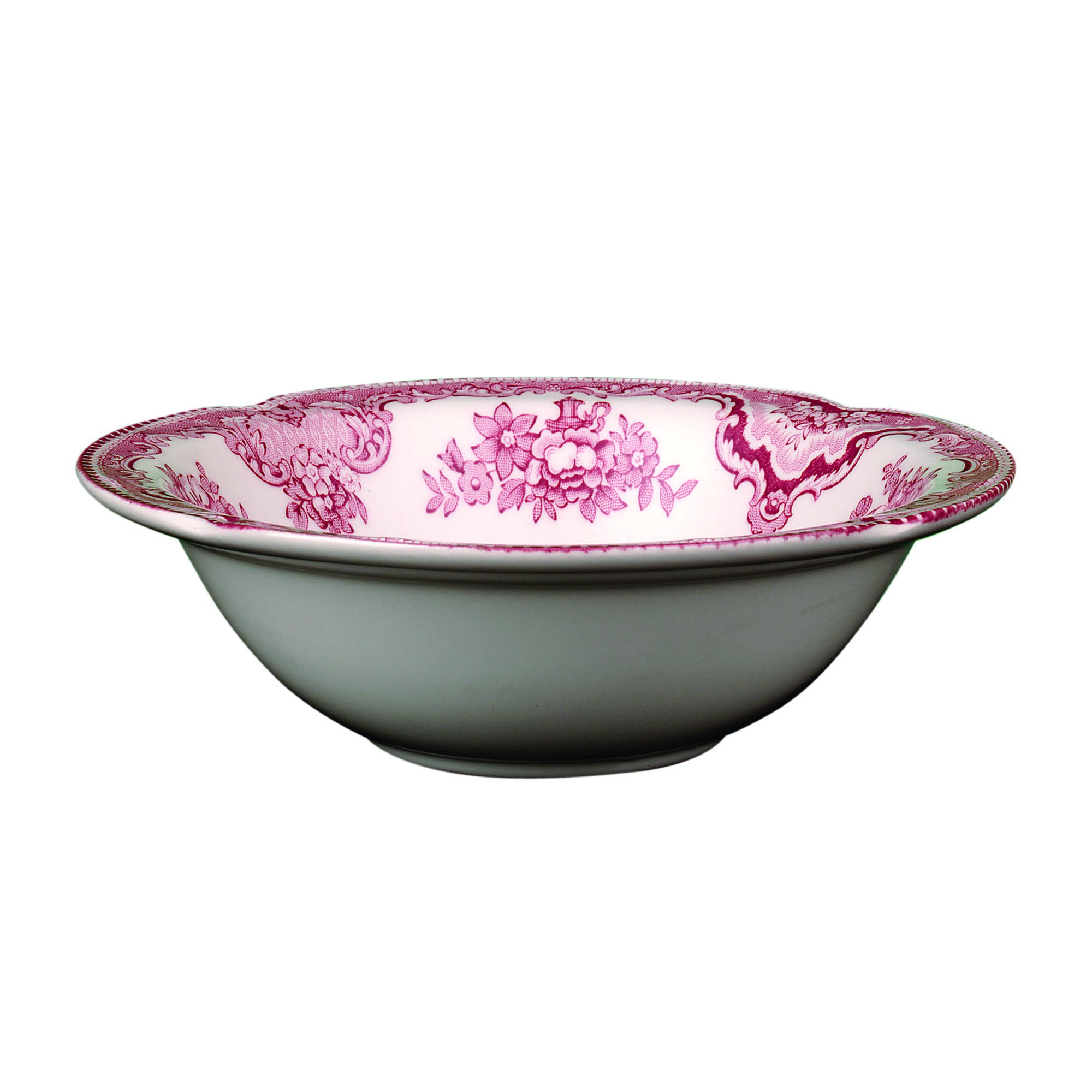 Old Britain Castles Pink Johnson Brothers Casual Soup/Cereal Bowl 6”