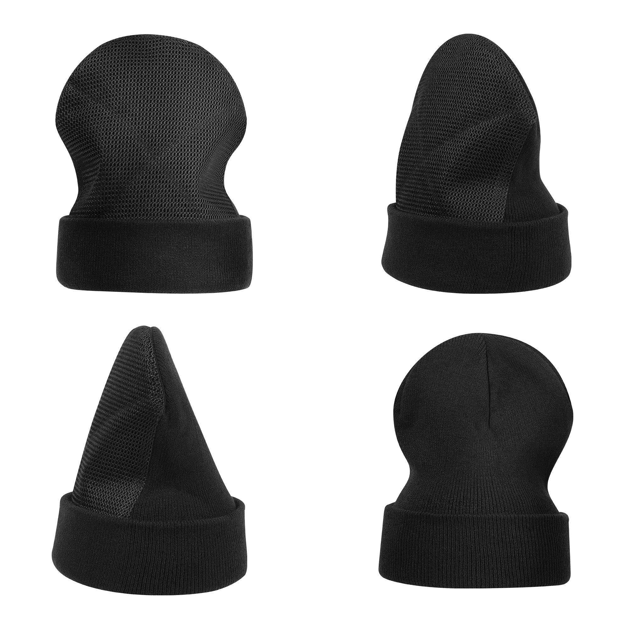 Professional Bboy Cap Padded Head Spin Beanie Knitted Cotton Spin Hat