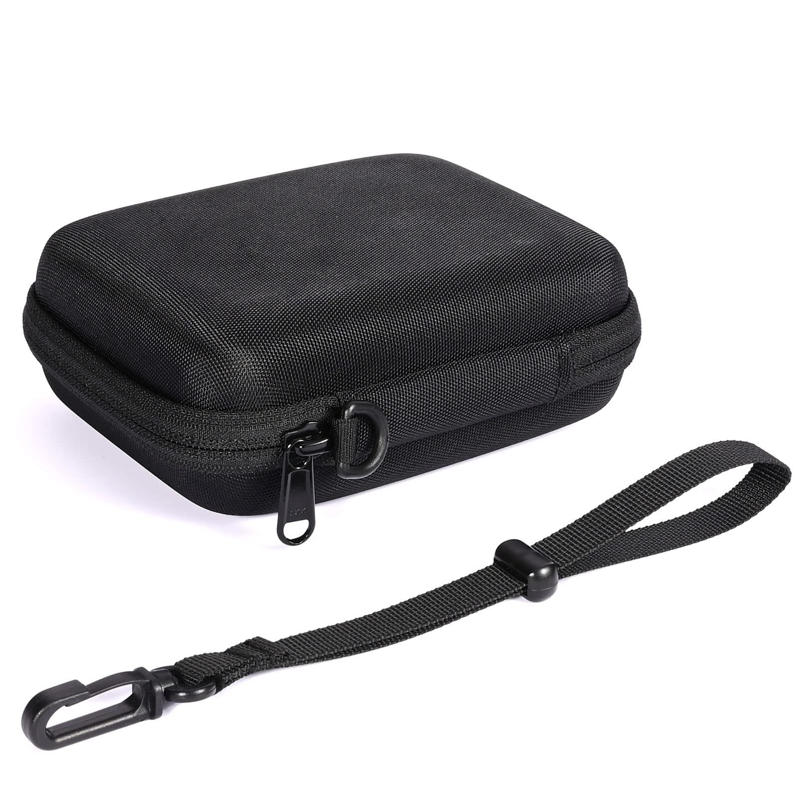 RAIACE Hard Storage Case Compatible with MagSafe Battery Pack, Hard EVA Travel Protective Case for MagSafe Battery Pack, Mesh Pocket for Accesories. (Case Only) - Black(Gray Lining)