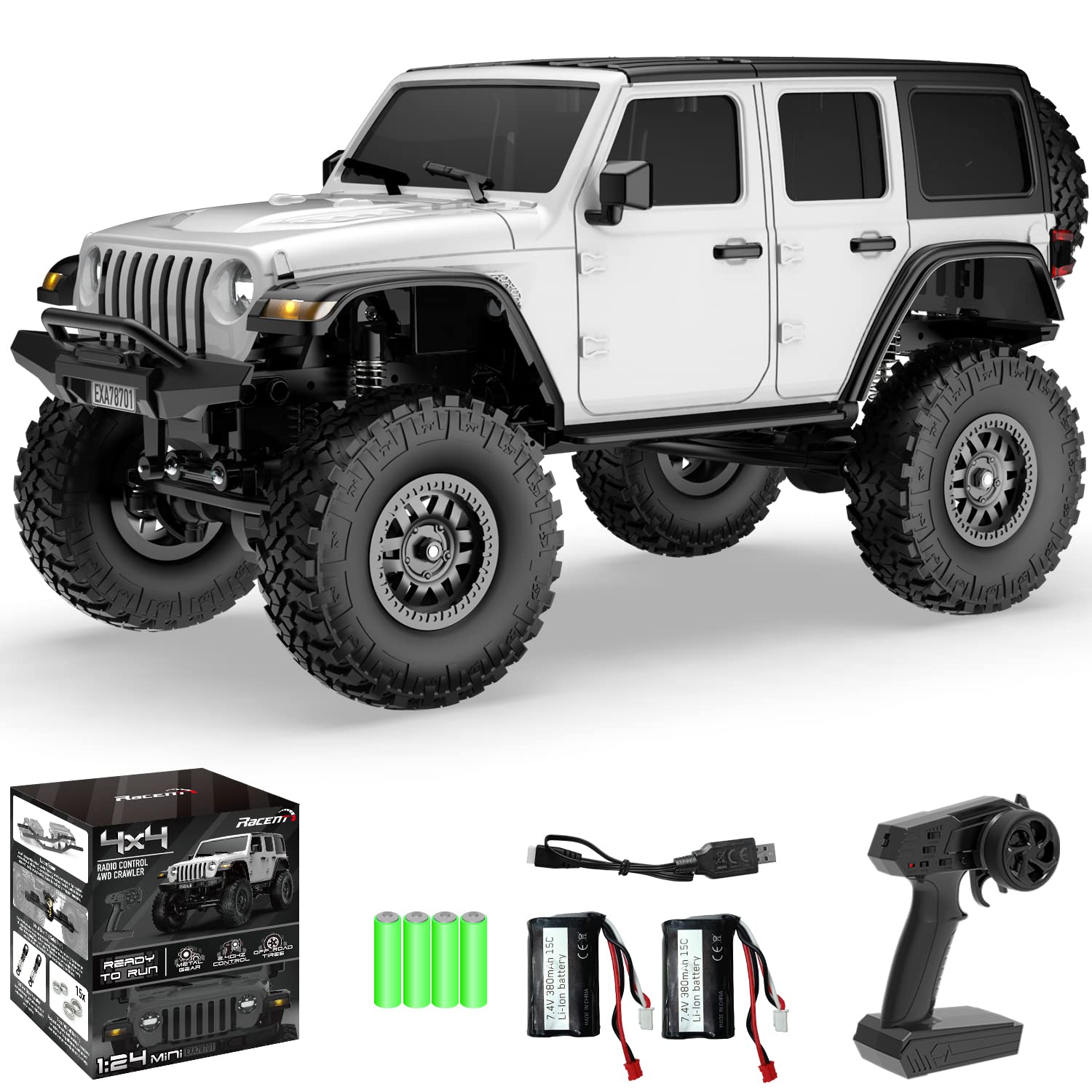 RACENT RC Truck for Boys and Girls