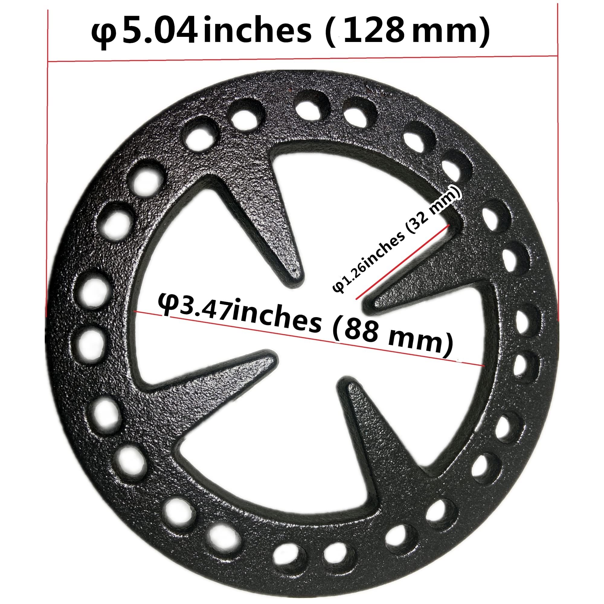 πππππππ 2 Packs Cast Iron Gas Stove Cooker Ring Reducer for Gas Stovetop Espresso Maker,Coffee Moka Pot