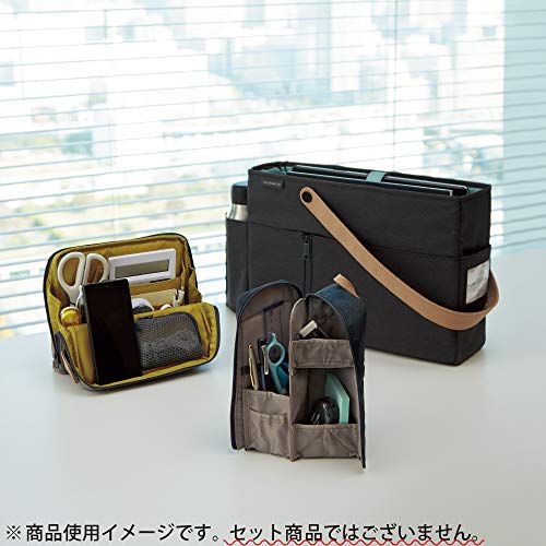 KOKUYO Bag in Bag Tool Pen-Stand Haco-Biz (Black)
