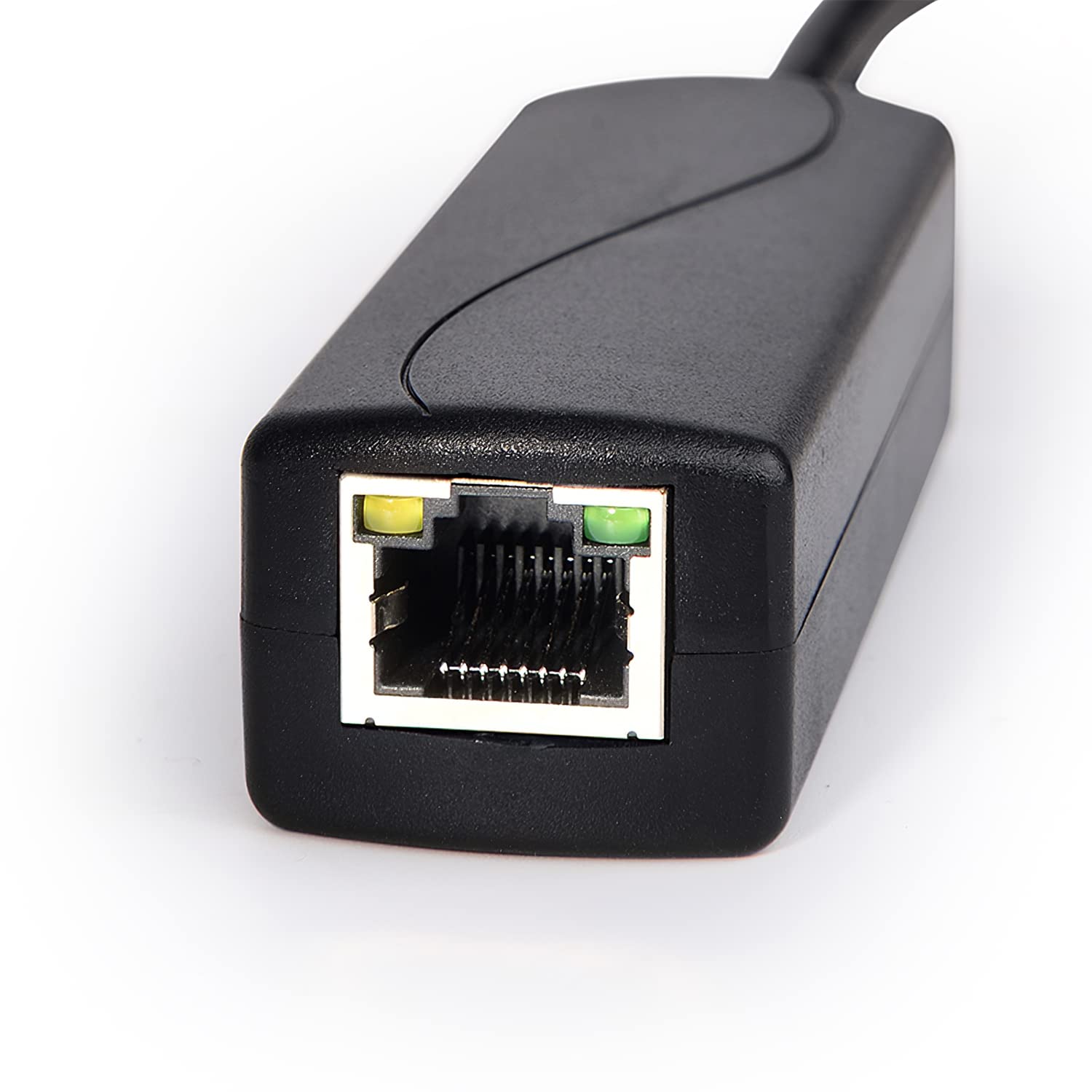 OIIXXV Gigabit Type C PoE Splitter 5V 3A, IEEE 802.3af/at Standard Compliant, 10/100/1000Mbps, USB Adapter for Raspberry Pi 4B, 27.5 x 2.8 x 2.3cm (TYPEC0503G)