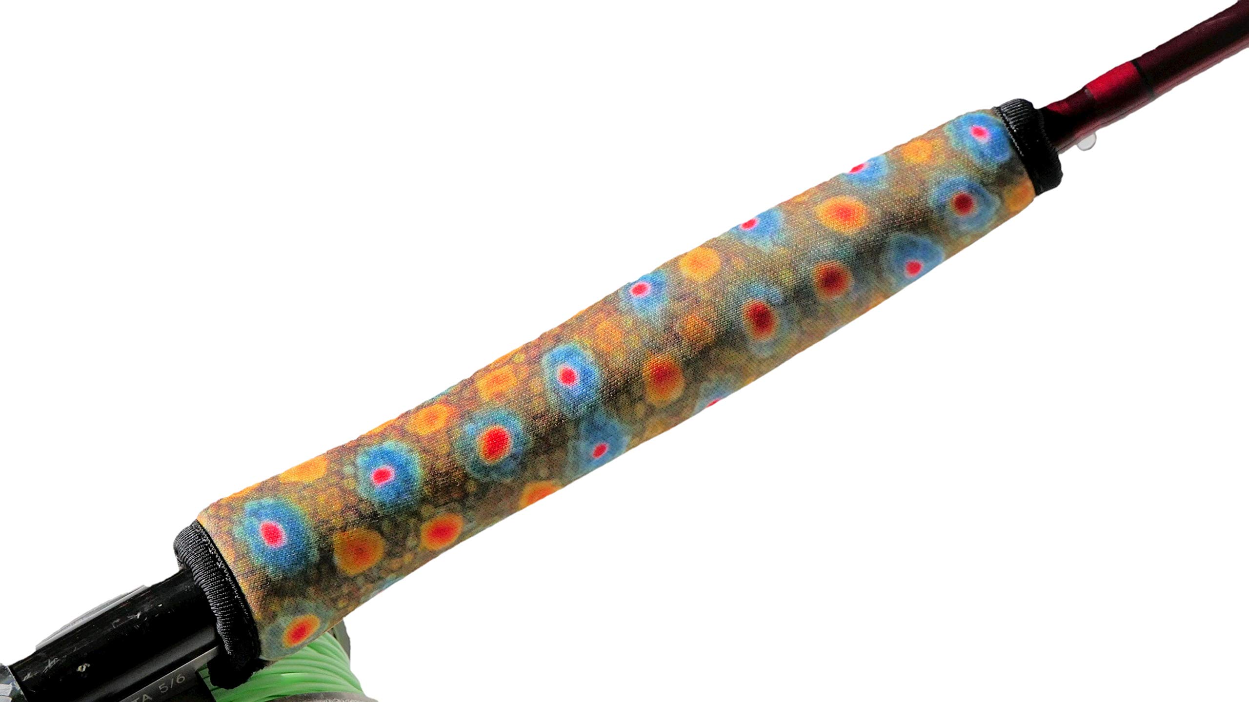 It Set You Free Outdoors Fly Rod Wrap - Brook Trout - Fits Most