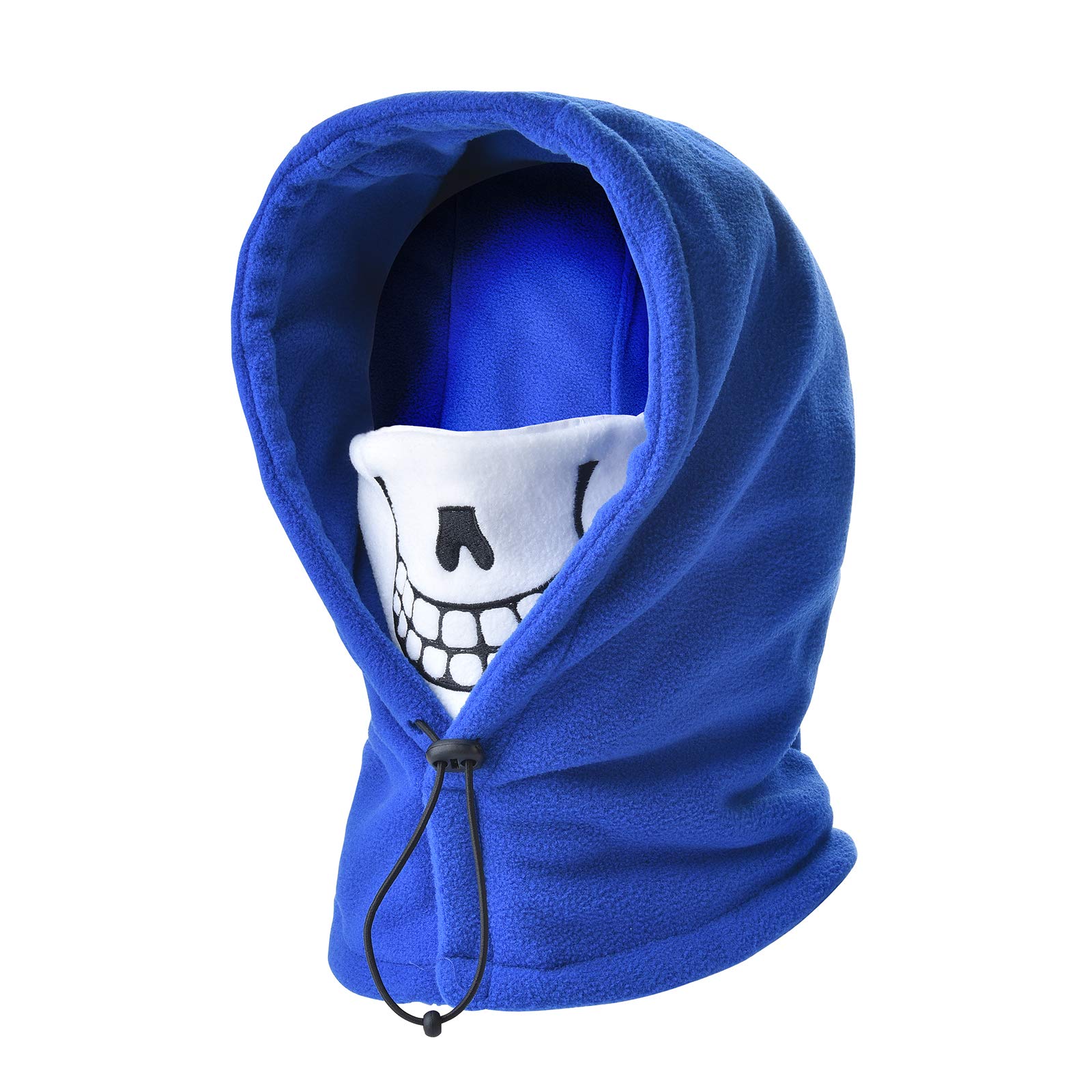 Kids Winter Face Mask Balaclavas Hat Boys Girls Skiing Riding Cold Weather Balaclava Snow Mask (Blue2)
