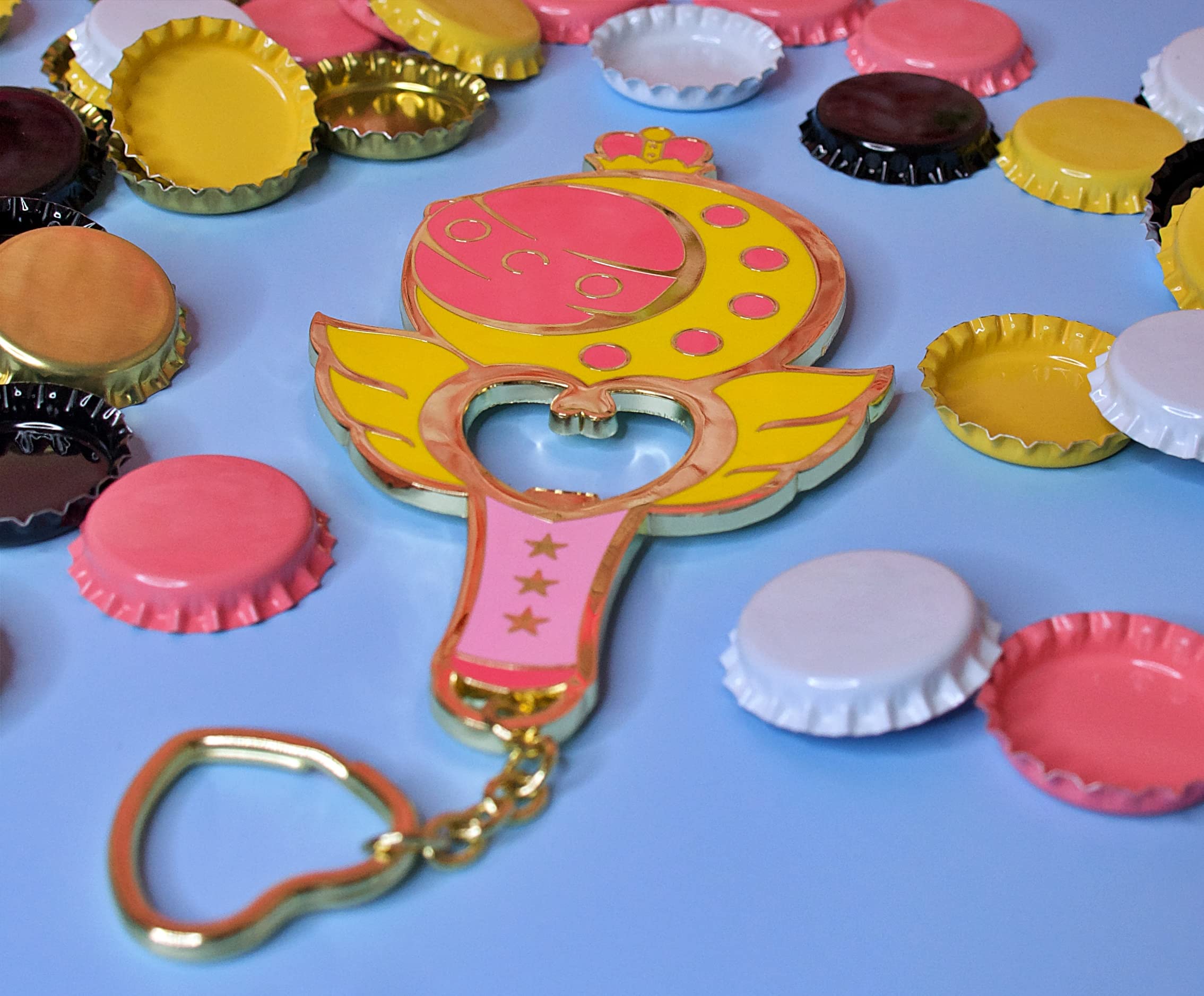Moon Scepter Bottle Openers My Neighbor Bottle Opener Sakura Bottle Opener Anime designs Japan designs Unique Favorite Anime designs (Moon Scepter)