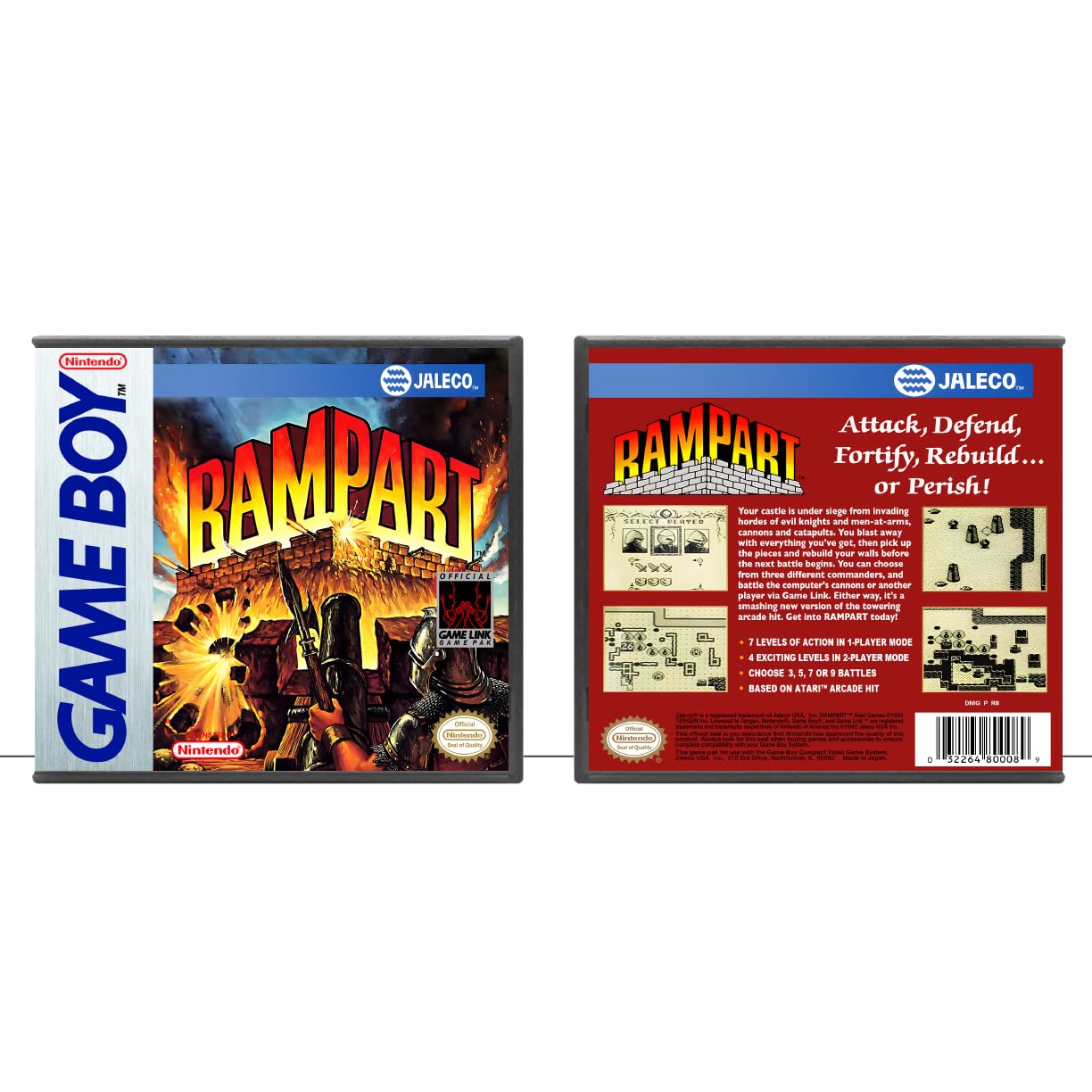 Rampart | (GB) Game Boy - Game Case Only - No Game