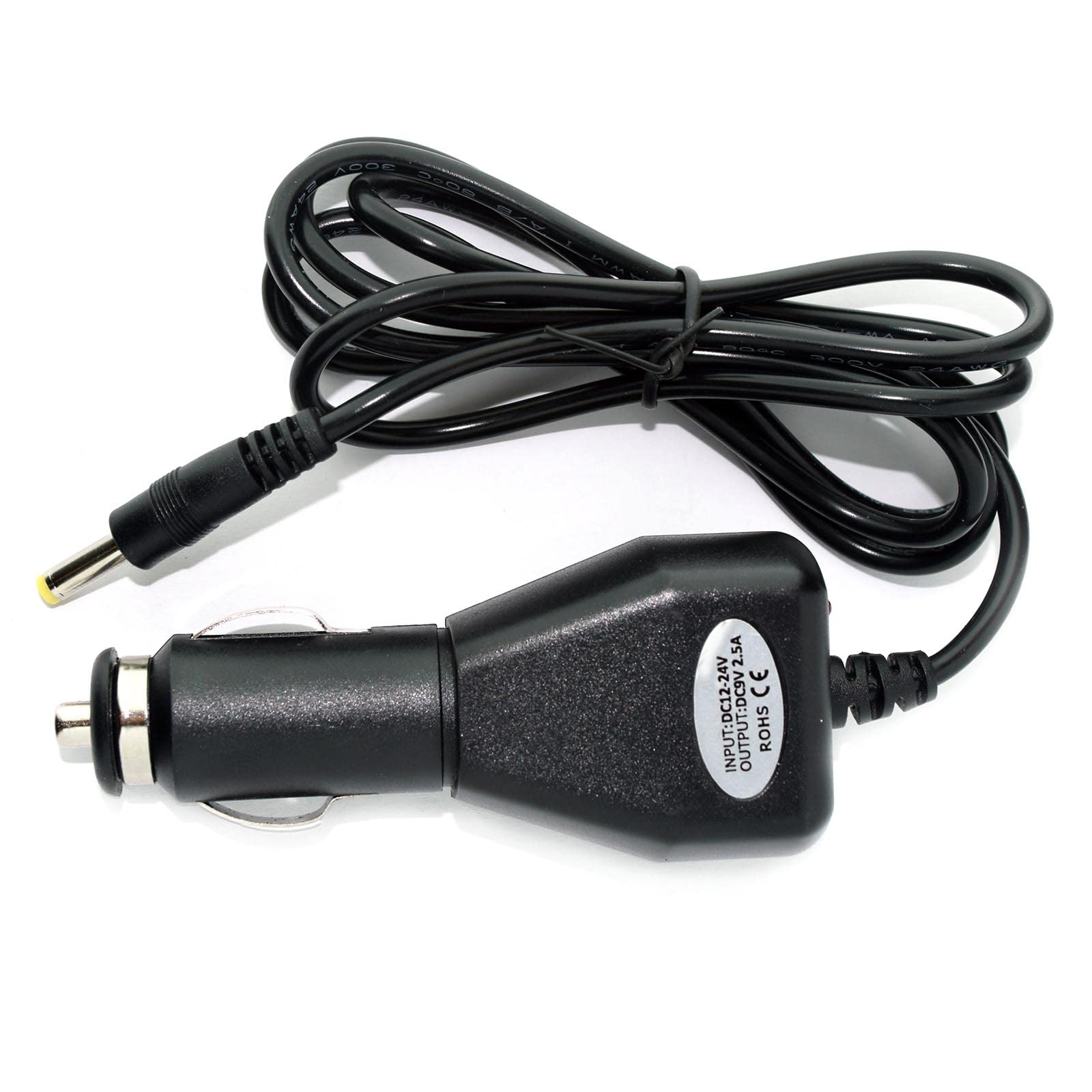 MyVolts 9V in-car Power Supply Adaptor Compatible with Electro Harmonix BASS9 Bass Machine Effects Pedal