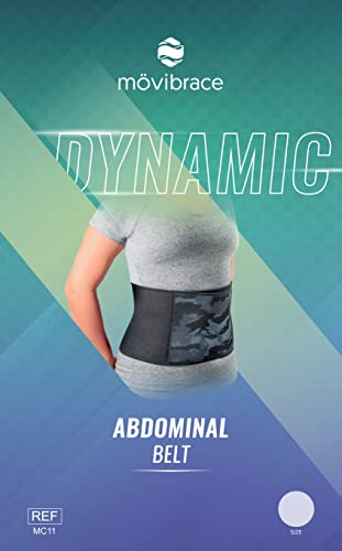 Movibrace Abdomen Support Brace (S/M) Black