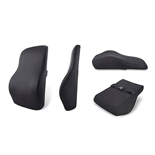KIFRAL Neck Pillow Lumbar Support Pillow; Memory Foam Chair Cushion to Support Waist Accessories Car Pillow Memory Foam Pillow