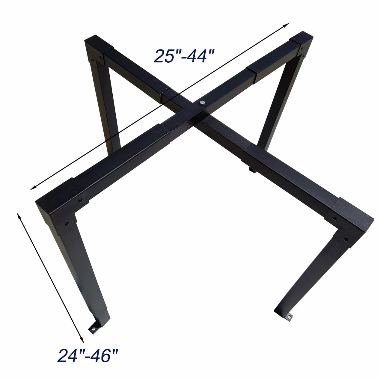 Nuwovwo AC Security Cage, Adjustable Height and Width, Steel Air Conditioner Cage for Round or Square Shape incl. Self-Tapping Screw