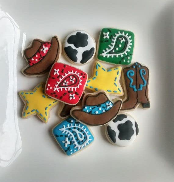 Mini Western Southwestern Cookie Cutter 9 Piece Set from The Cookie Cutter Shop โ Tin Plated Steel Cookie Cutters