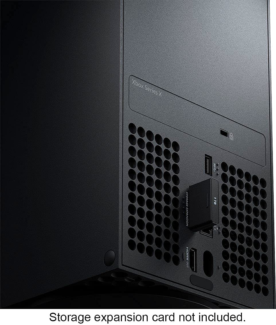 PURTCH Newest X-B.O.X. Series X_1TB SSD Console + ONE Black Wireless Controller, 16GB GDDR6 RAM, 4K UHD Blu-Ray, 8X Cores Zen 2 CPU Gaming, 8K HDR, WiFi, 2-Week Premium Support