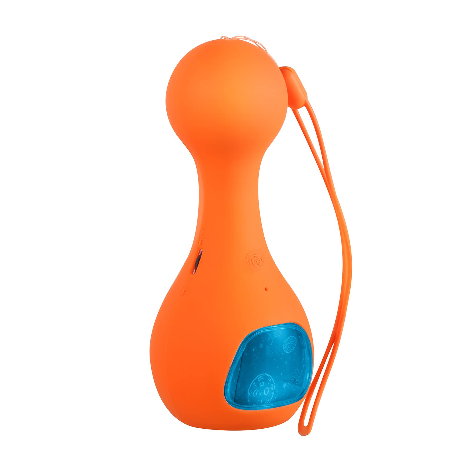 Portable White Noise Sound Machine for Baby，27 Soothing Sounds and 3 Volume Levels，7 NightLights，3 Timers and Memory Function，4 Entertainment Modes，Shushes Baby Kids to Sleep Quickest Way（Orange)