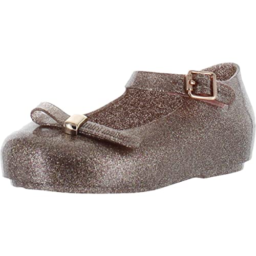 mini melissa Girl's Dora BB (Toddler/Little Kid) Pink Glitter/Beige 7 Toddler M