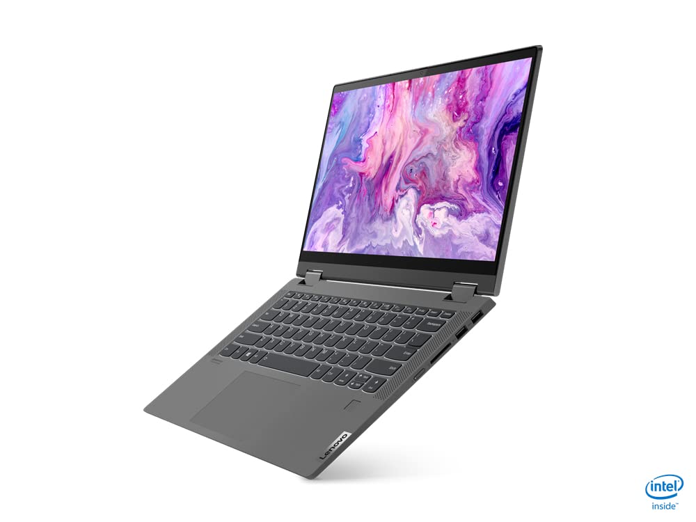 Lenovo IdeaPad Flex 5 14 2-in-1 Laptop 14" FHD IPS Glossy Touchscreen 11th Gen Quad-core i7-1165G7 12GB RAM 2TB SSD Backlit Keyboard Fingerprint HDMI USB-C Dolby Win11 Graphite Grey + HDMI Cable