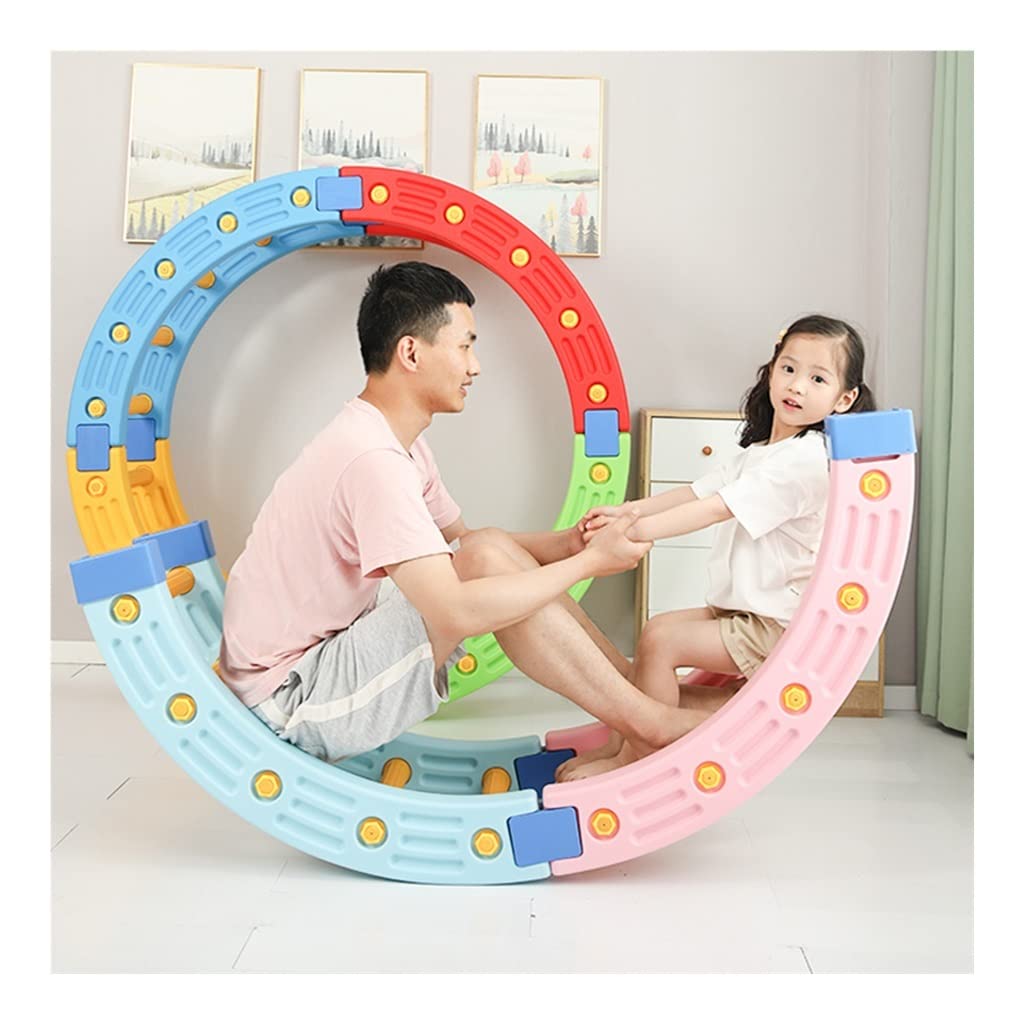 Plastic Climbing Frame Combination, Nursery Obstacle Course Activity Center, Body Balance & Coordination Obstacle Game