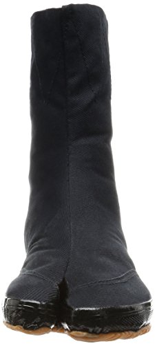 Marugo Kaisoku Japanese Tabi Shoes Black with 10 Clips