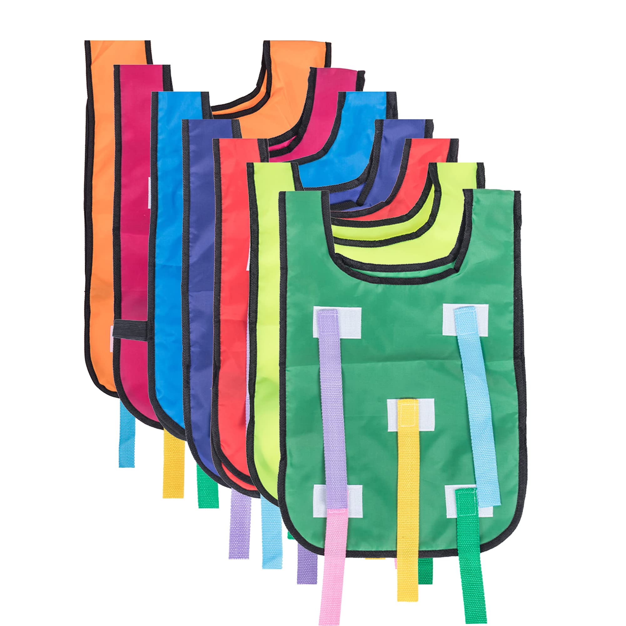 Pull Tail Game 7pcs Belt Catching Tail Game for Adults Kids Group Running Chase Game Outdoor IndoorYard Carnival Games Activities, Kids